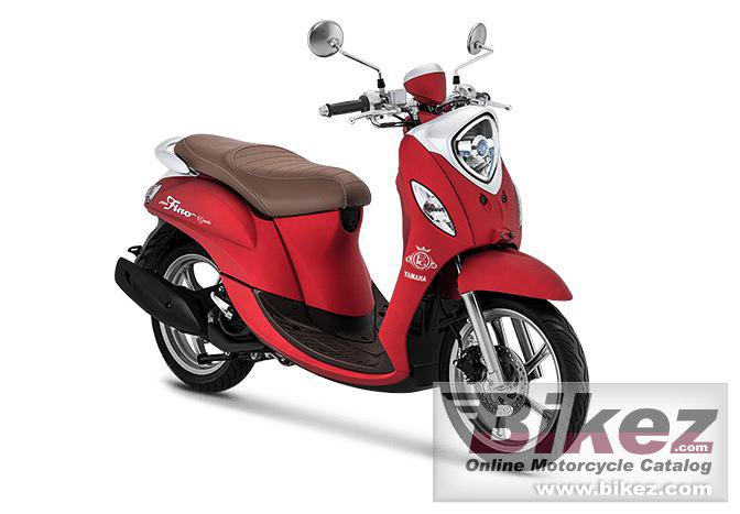 Yamaha Fino 125 Blue Core Grande Poster